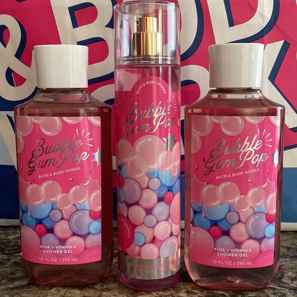 Bath & Body Works | Bath & Body | Bath Body Works Bubble Gum Pop Set ...